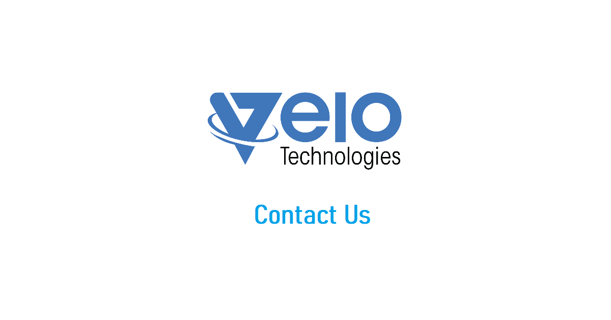 Contact Us | Velo Technologies
